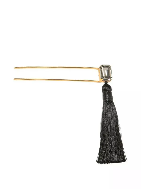 JENNIFER BEHR Francine Tassel Hair Clip - Gold