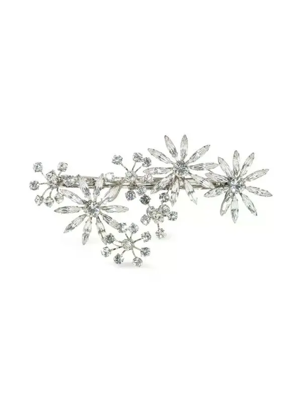 JENNIFER BEHR Crystal Celestial Brooch - Silver