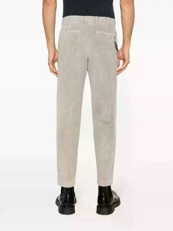 PT TORINO Corduroy Slim-cut Trousers