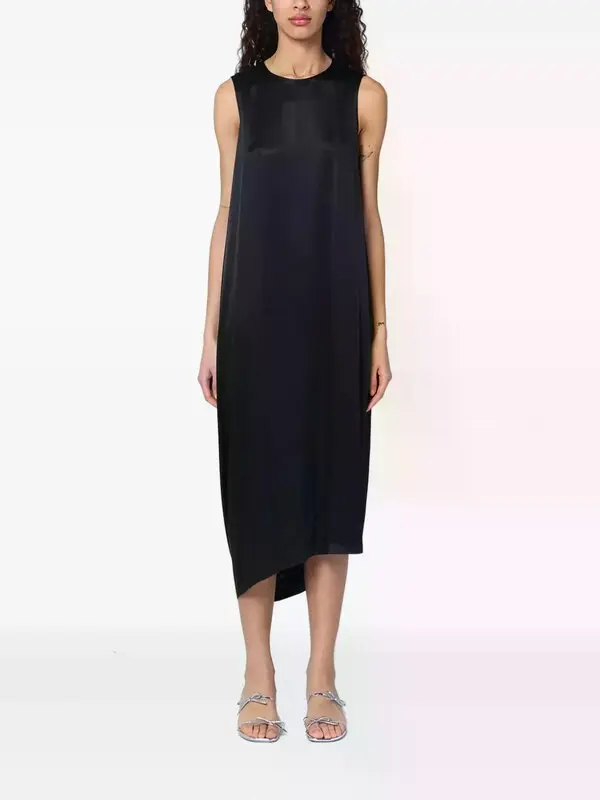 Loewe Draped Satin Dress