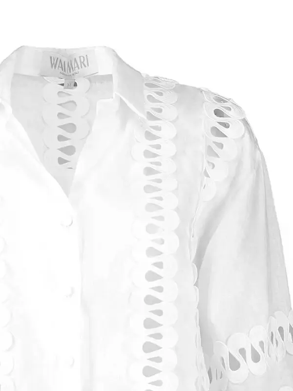 Waimari Soluna Scalloped Shirt