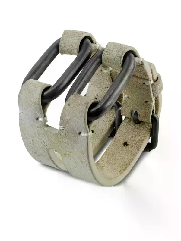 PARTS OF FOUR Sterling Silver Link Gauntlet Bracelet - Neutrals