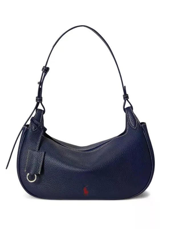 Polo Ralph Lauren Leather Shoulder Bag - Blue