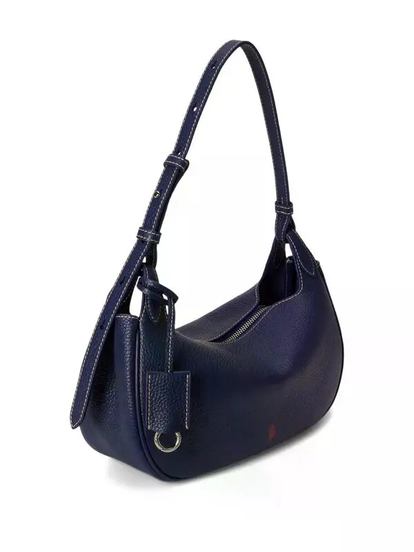 Polo Ralph Lauren Leather Shoulder Bag - Blue