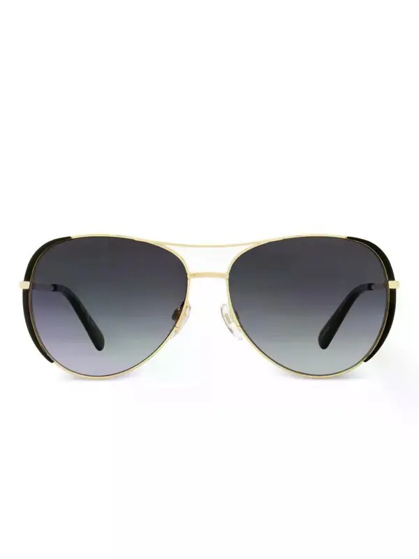 Marc Jacobs Arching Browline Sunglasses - Gold