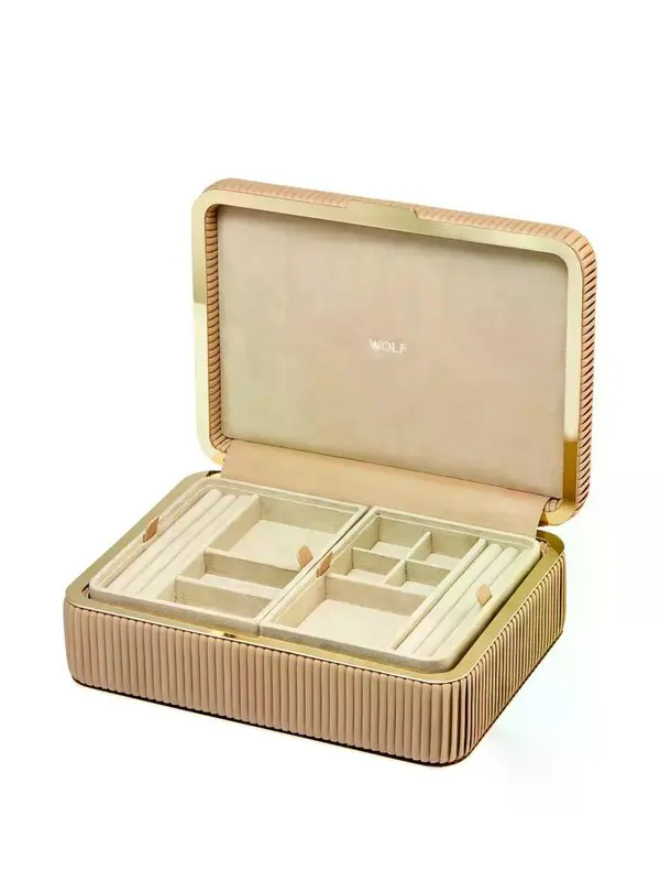 Wolf Medium Bella Jewellery Box - Neutrals