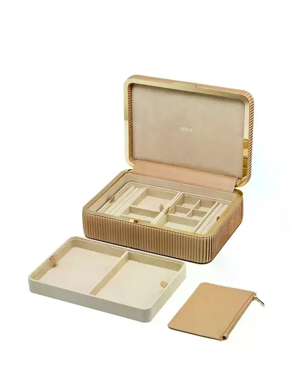Wolf Medium Bella Jewellery Box - Neutrals