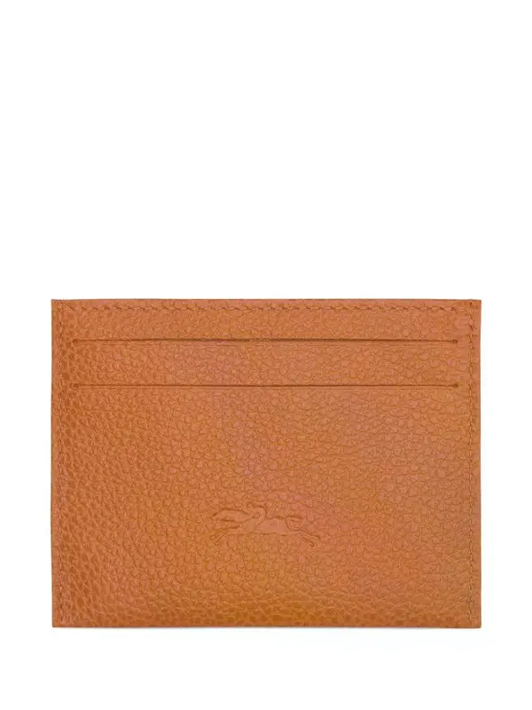 Longchamp Le Foulonné Card Holder - Orange
