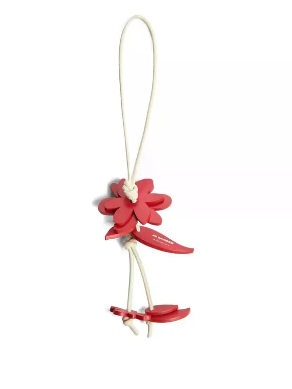 JIL SANDER Blossom Charm - Red