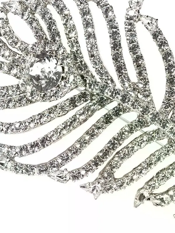 JENNIFER BEHR Crystal Pluma Brooch