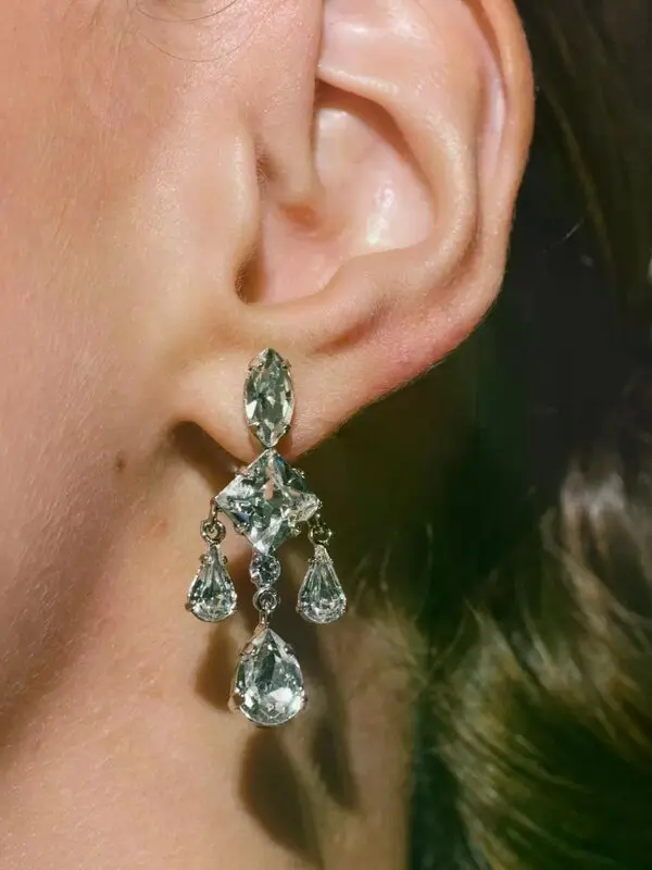 JENNIFER BEHR Crystal Amiri Earrings