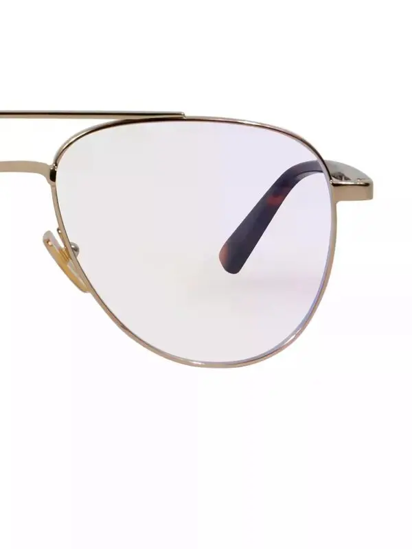 Gucci Pilot-frame Sunglasses - Gold