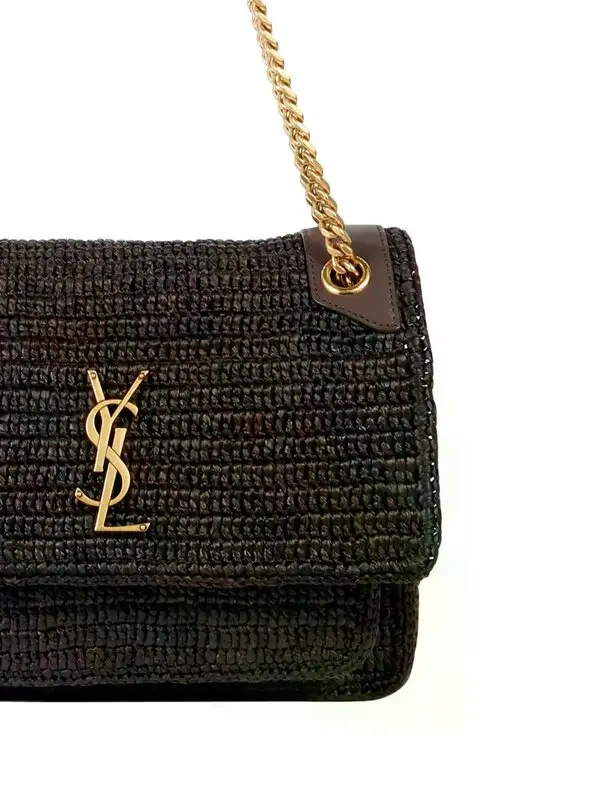 Saint Laurent Niki Logo Shoulder Bag