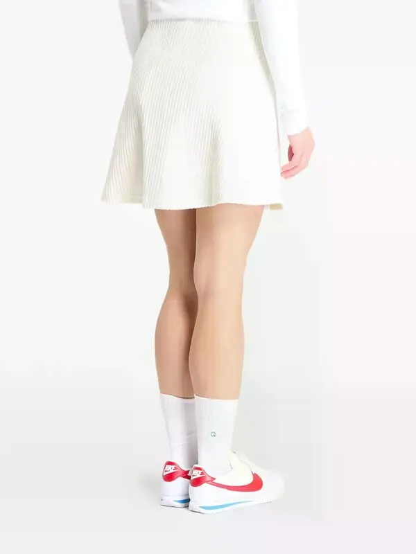 Nike Ribbed-knit Mini Skirt