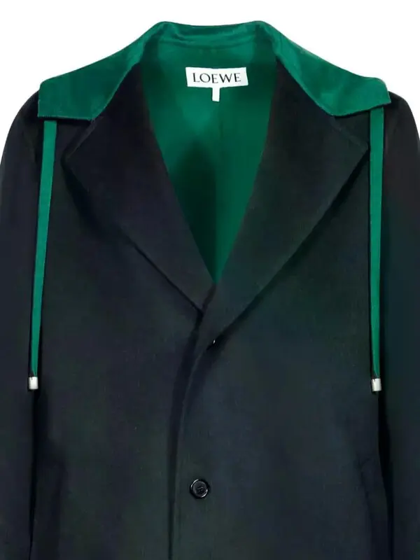 Loewe Hooded Cuff Coat