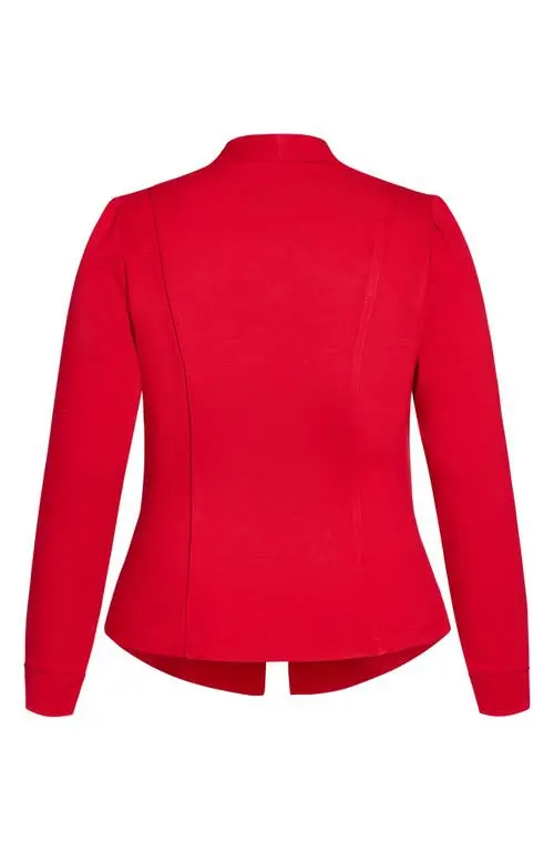 City Chic Liana Stretch Ponte Jacket