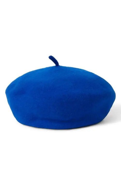 Brixton Audrey Ii Bouclé Beret - Cyber Blue