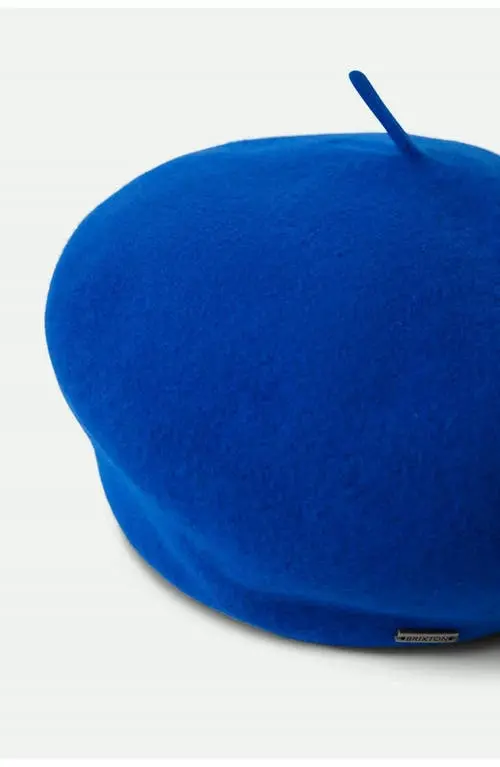 Brixton Audrey Ii Bouclé Beret - Cyber Blue