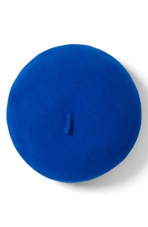 Brixton Audrey Ii Bouclé Beret - Cyber Blue