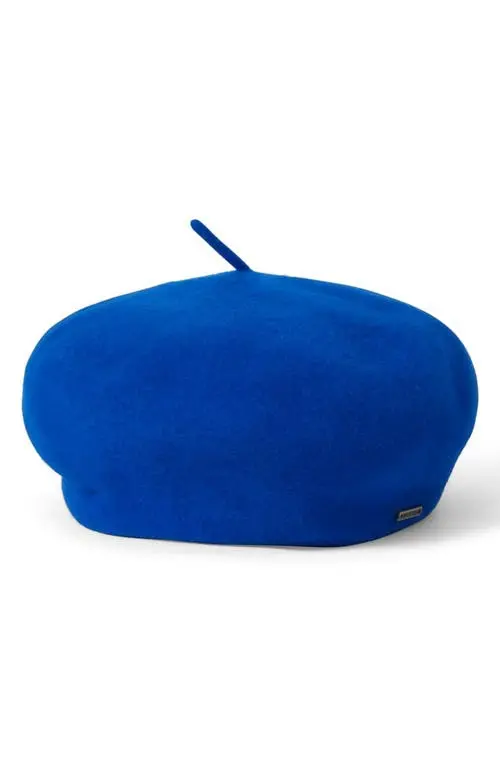 Brixton Audrey Ii Bouclé Beret - Cyber Blue