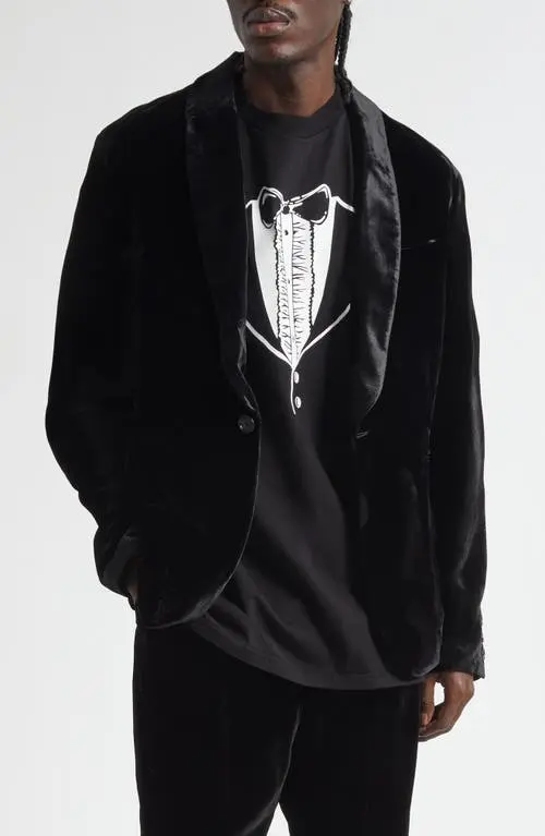 TAKAHIROMIYASHITA THESOLOIST. Shawl Collar Jacket