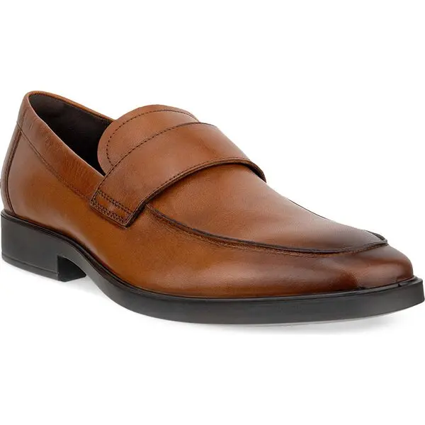 Ecco Metro Milan Loafer - Saddle