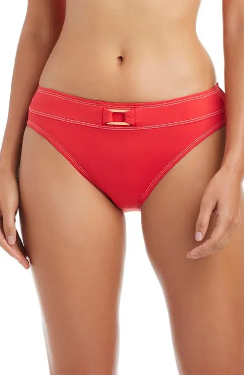 ROD BEATTIE Buckle Hipster Bikini Bottoms - Golden Gate