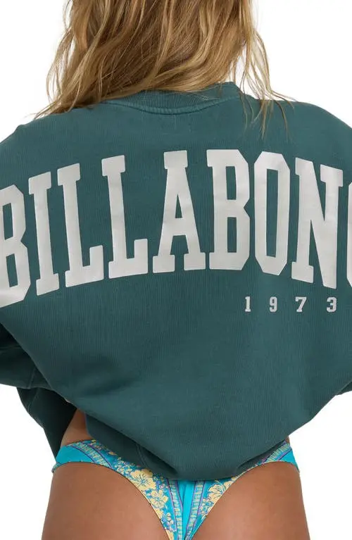 BILLABONG Logo Crewneck Sweatshirt