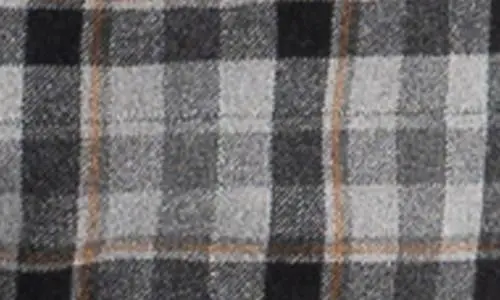 STAN RAY Plaid Zip Shirt - Charcoal Plaid
