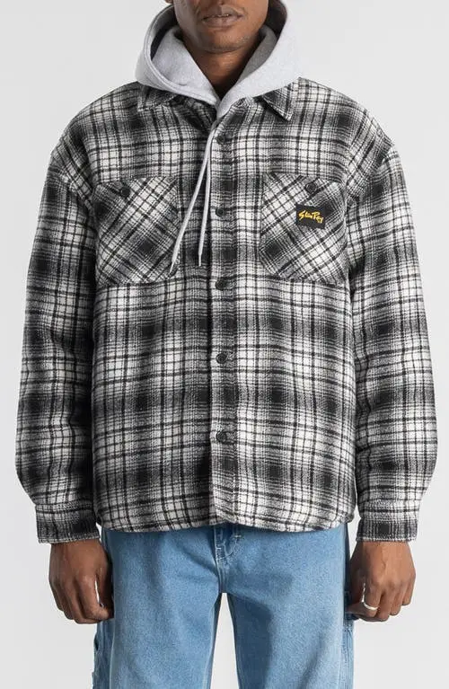 STAN RAY Quilted Plaid Overshirt