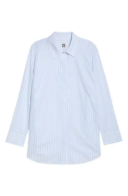 Anne Klein Stripe Woven Shirt