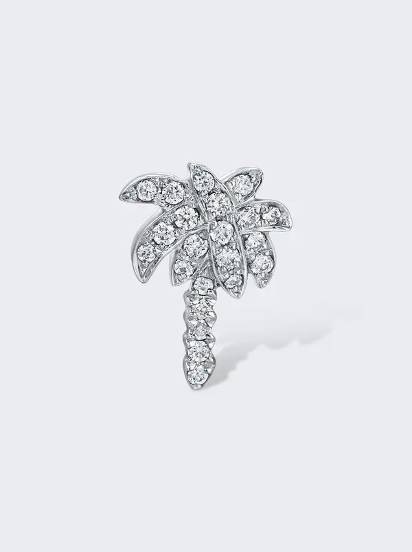 ANITA KO Diamond Palm Tree Stud Earrings - Wg