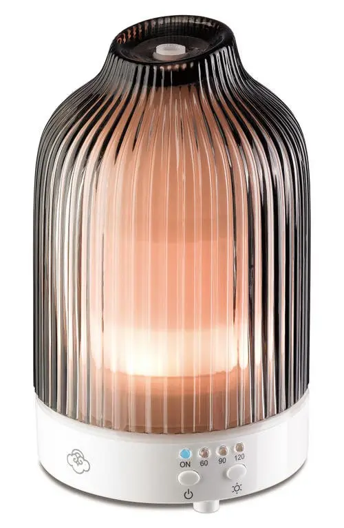 SERENE HOUSE Fountain Glass Ultrasonic Aroma Diffuser