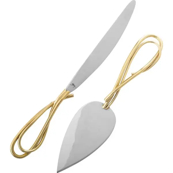 Michael Aram Calla Lily Cake Server Set - Silver