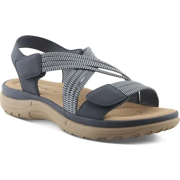 SPRING STEP SHOES Crossbeam Sandal - Navy