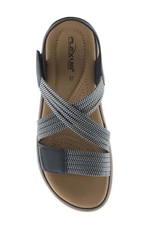 SPRING STEP SHOES Crossbeam Sandal - Navy