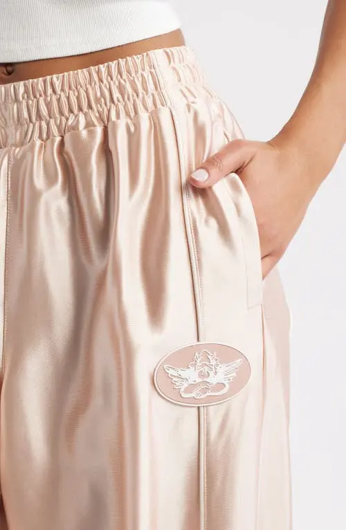 BOYS LIE Hayley Satin Wide-leg Pants