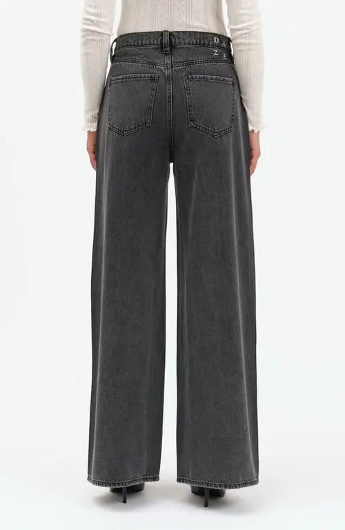 DAZE The Wanderer Rhinestone Wide Leg Jeans