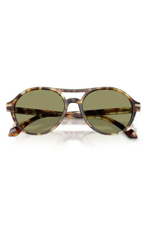 Giorgio Armani 55mm Round Sunglasses