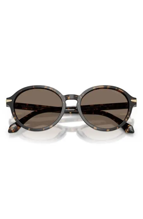 Giorgio Armani 53mm Oval Sunglasses