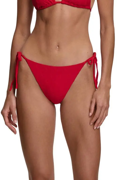 Polo Ralph Lauren Ricky Side Tie Bikini Bottoms - Cruise Red