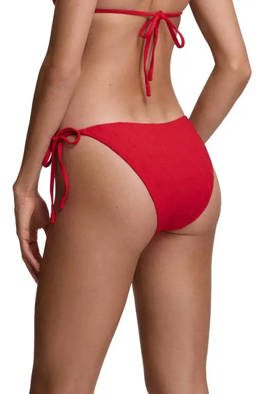 Polo Ralph Lauren Ricky Side Tie Bikini Bottoms - Cruise Red