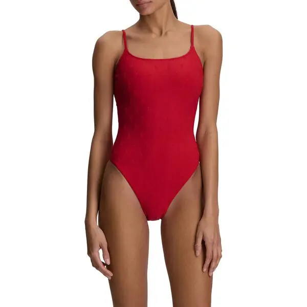 Polo Ralph Lauren Kennedy One-piece Swimsuit - Cruise Red