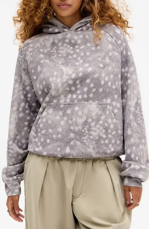 BDG URBAN OUTFITTERS Deer Print Raglan-sleeve Hoodie