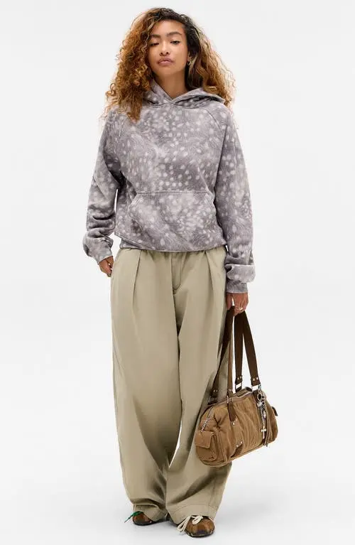BDG URBAN OUTFITTERS Deer Print Raglan-sleeve Hoodie