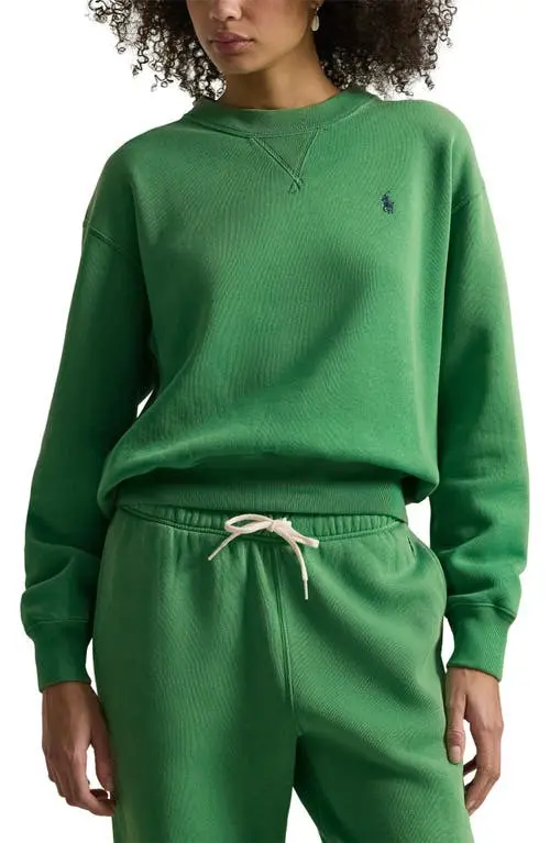 Polo Ralph Lauren Arctic Fleece Sweatshirt - Bright Clover