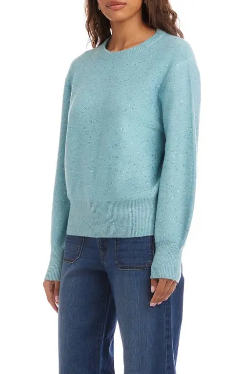 Karen Kane Sequin Crewneck Sweater