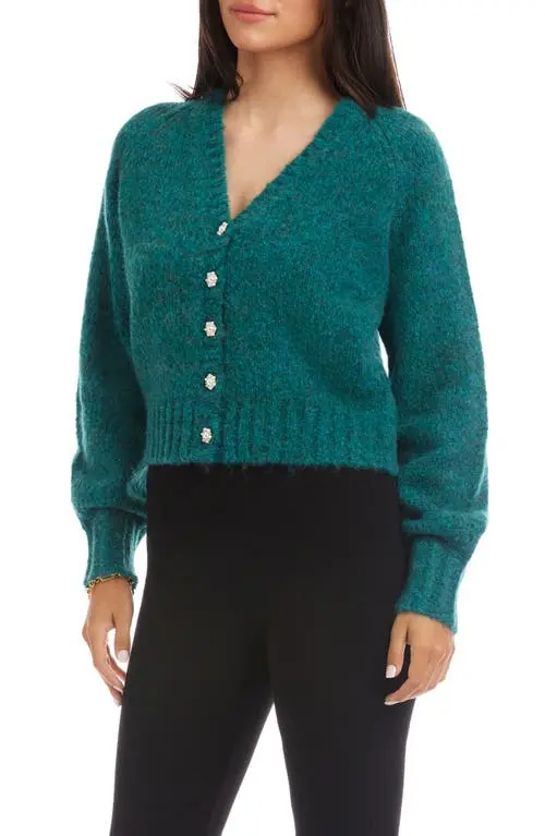 Karen Kane Pearl Button Cardigan