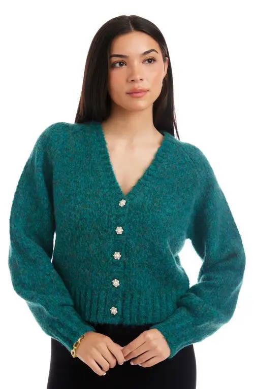 Karen Kane Pearl Button Cardigan