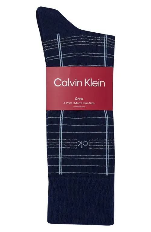 Calvin Klein Assorted Dress Socks Four-pack